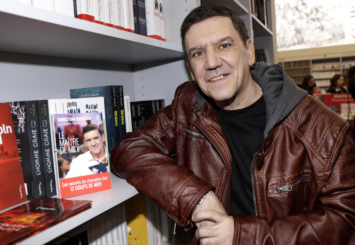 Photo : Christian Quesada - Salon du livre de Paris le 16 mars 2019 ...