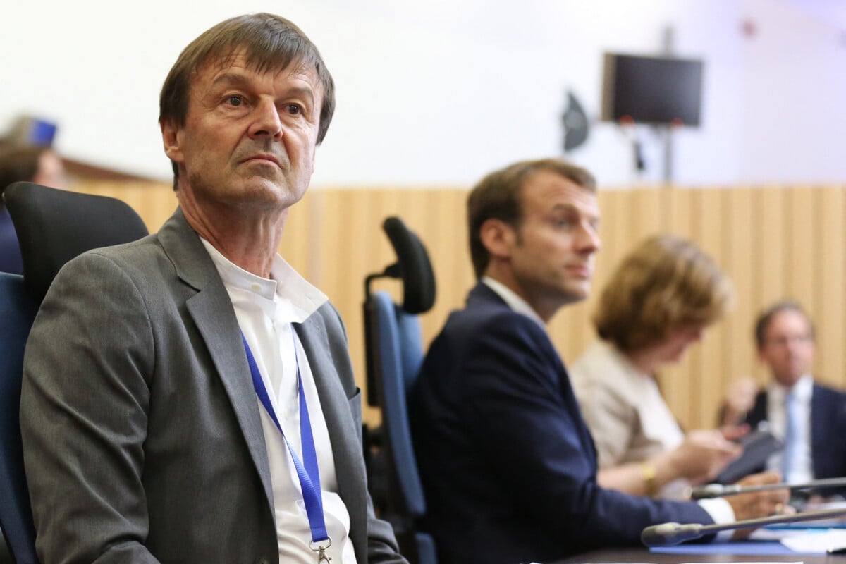 Photo : Emmanuel Macron et Nicolas Hulot participent au sommet sur les ...