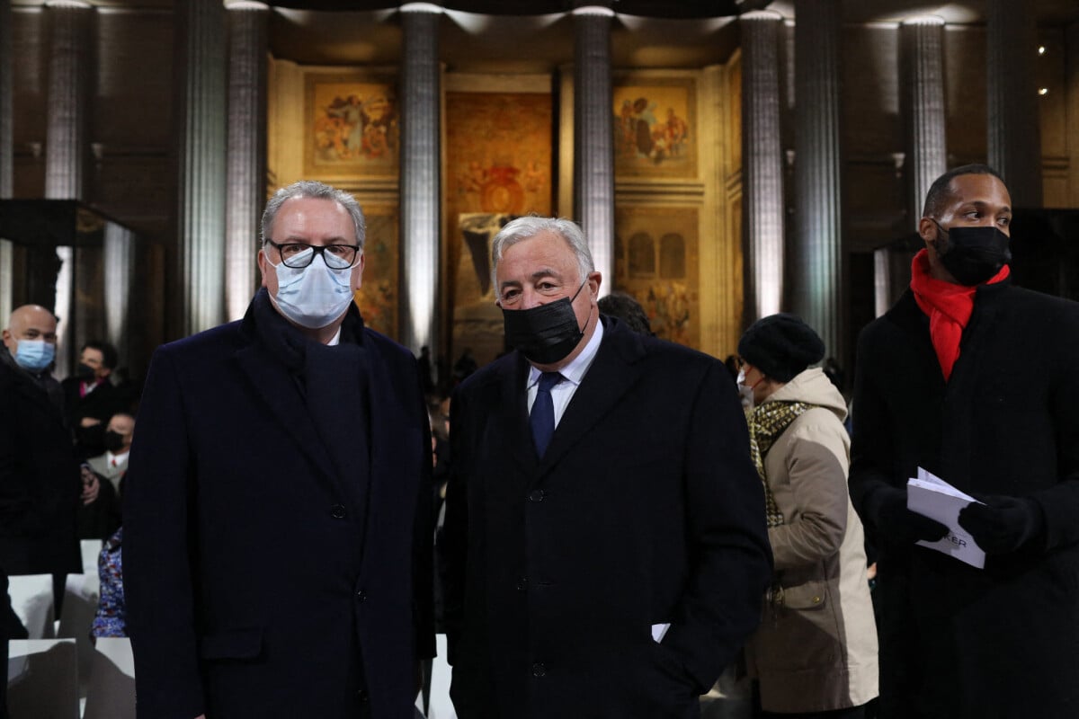 Photo : Richard Ferrand, président de l'Assemblée Nationale et Gérard ...