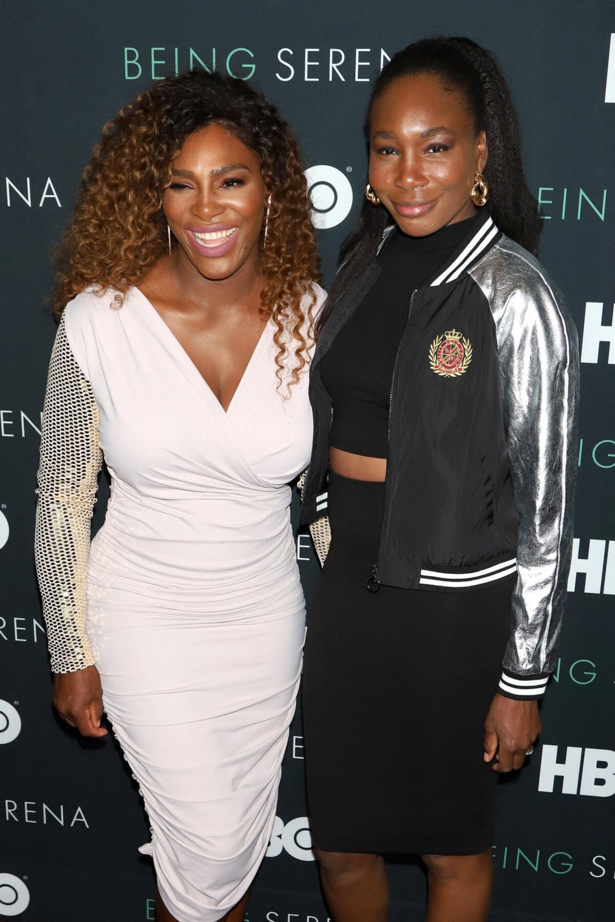 Photo : Serena Williams et sa soeur Venus Williams à la première du ...