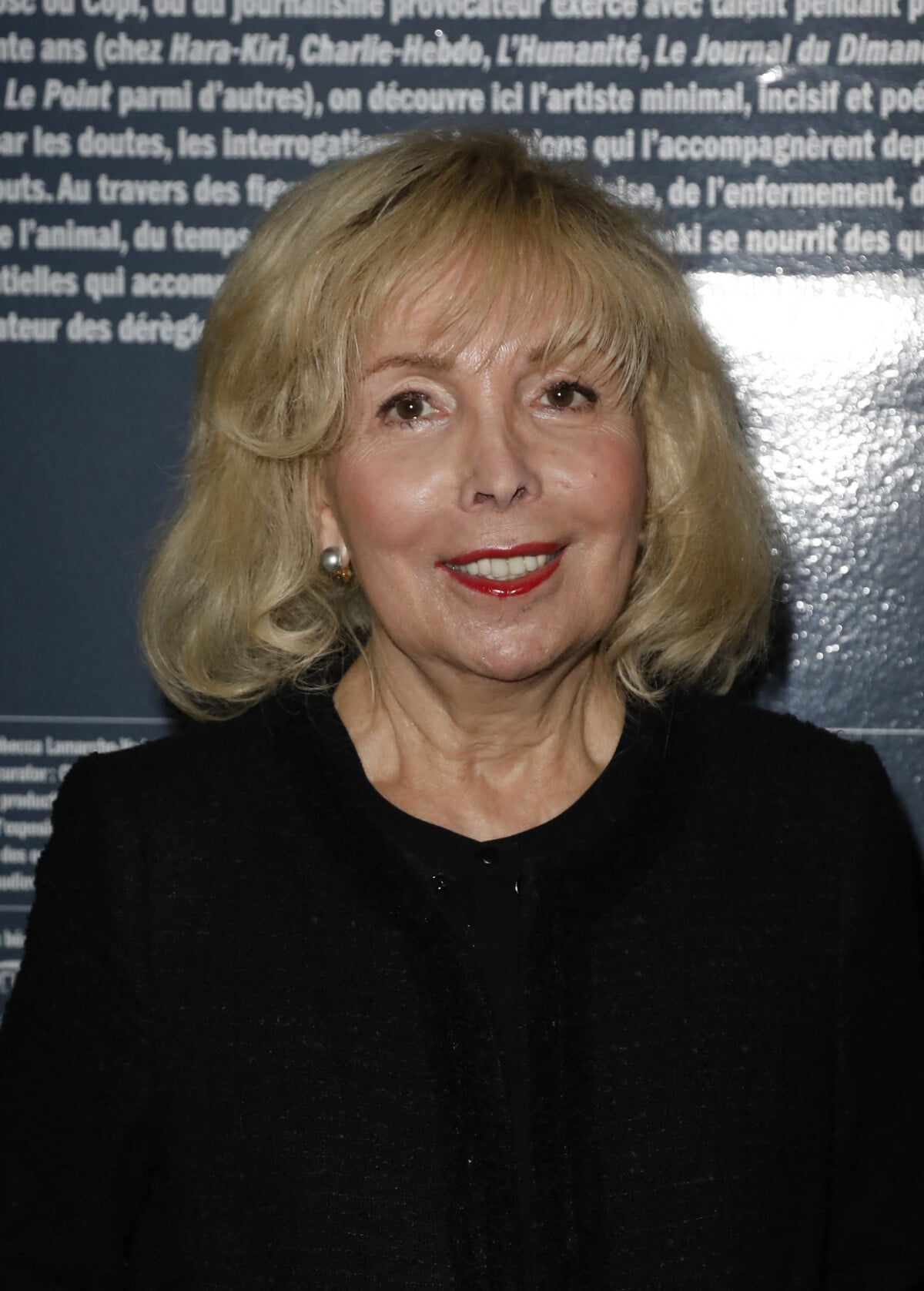 Photo : Maryse Wolinski - Vernissage de l'exposition Georges Wolinski ...