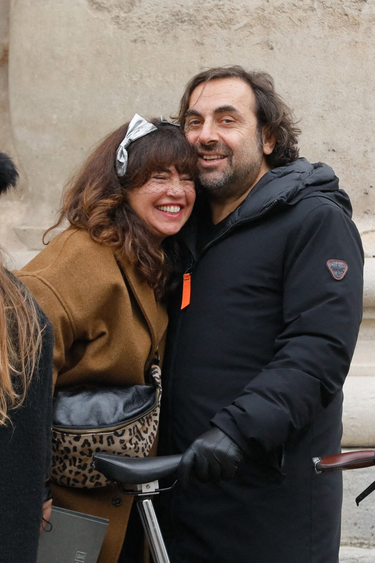 Photo : Elsa Wolinski et André Manoukian - Sorties de la bénédiction en ...