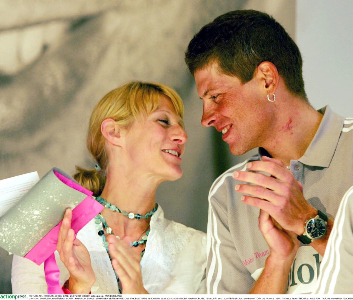 Photo : Archives - Jan Ullrich et sa compagne Sara Steinhauser - Purepeople