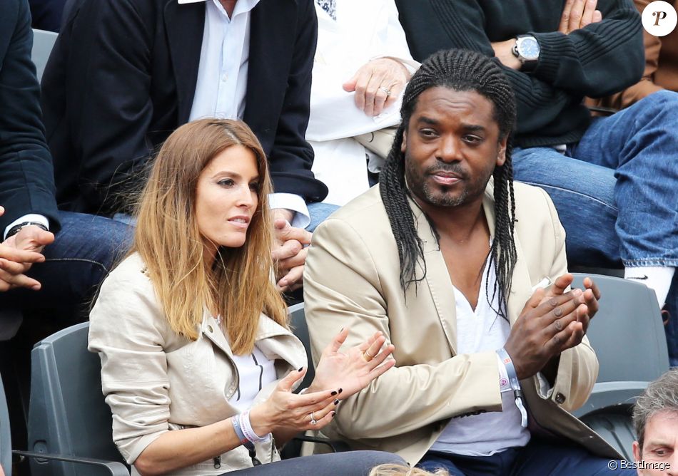 Anthony Kavanagh et sa femme Alexandra - People dans les tribunes des ...