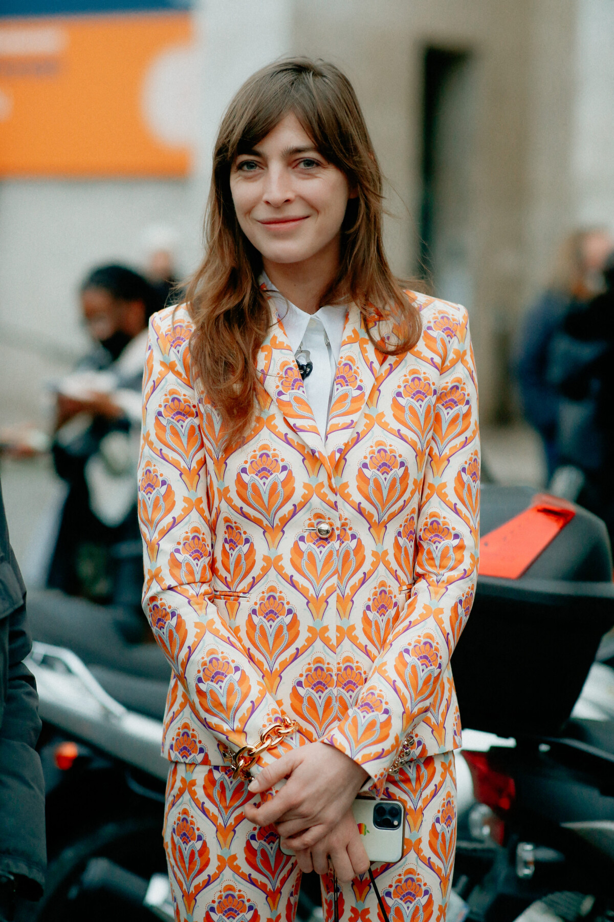 Photo : La chanteuse Fischbach arrive au défilé Paco Rabanne 2022-2023 ...