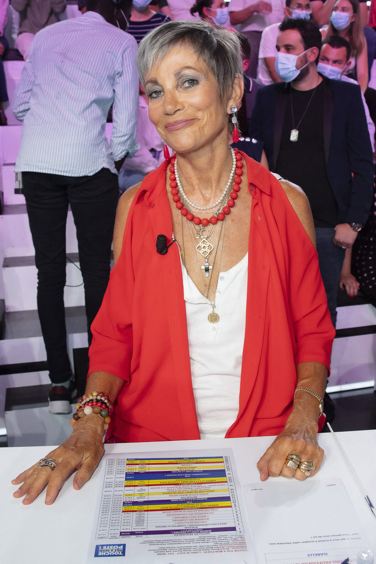 Photo : Exclusif - Isabelle Morini-Bosc - Première émission de la 12ème ...