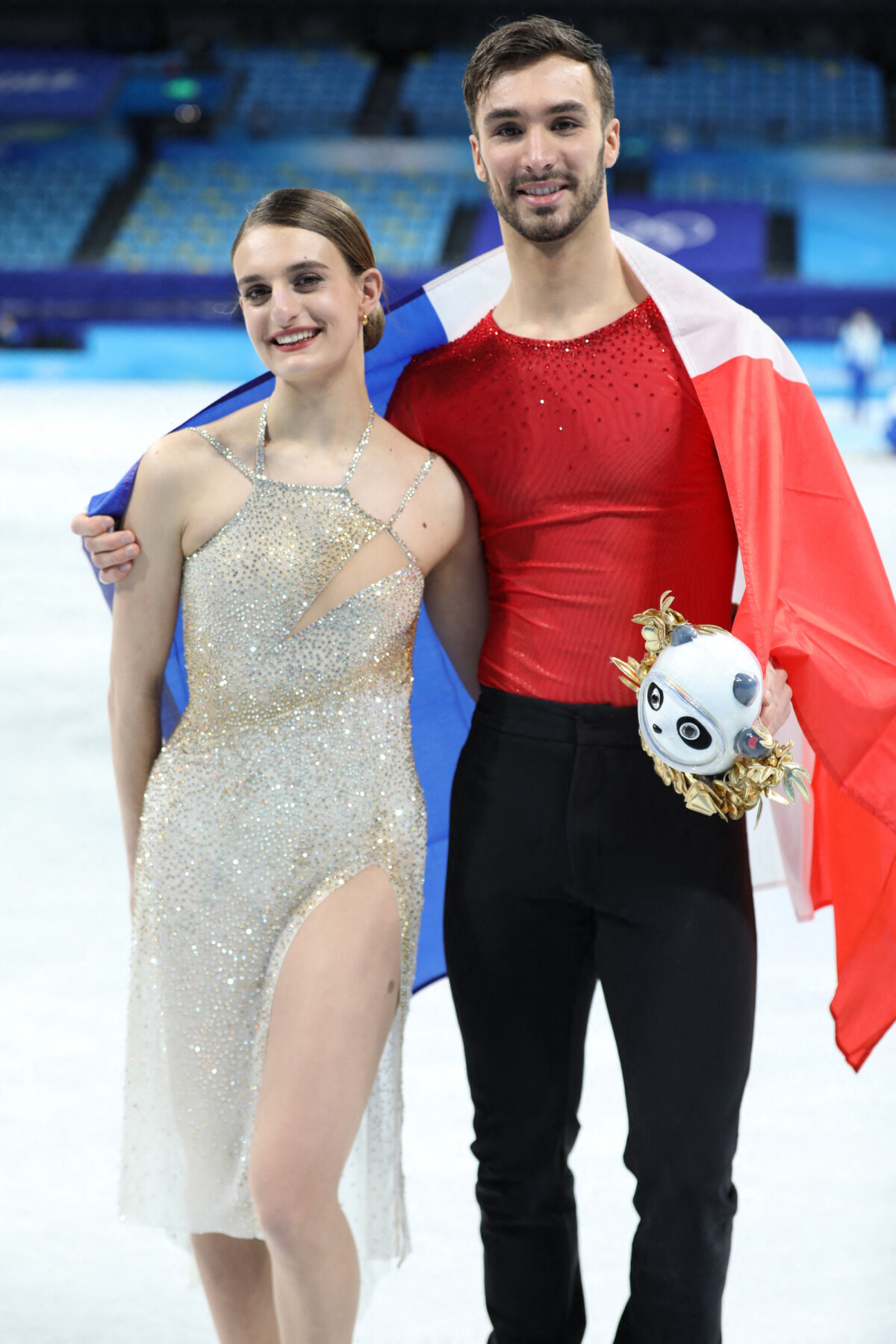 Photo : Les patineurs Gabriella Papadakis et Guillaume Cizeron ...