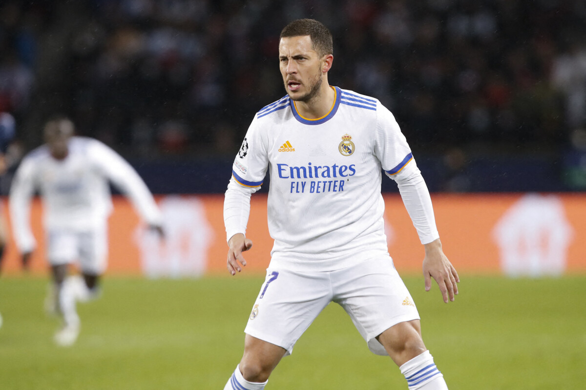 Photo : Eden Hazard (Real Madrid) - 8ème de finale aller de la Ligue ...