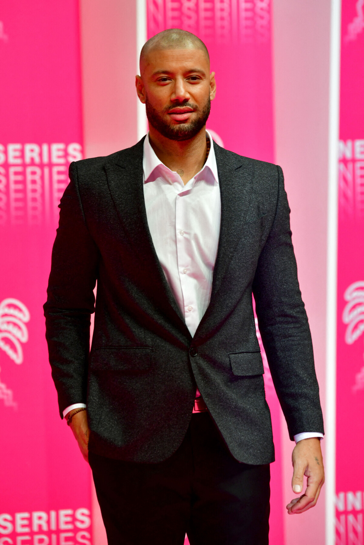 Photo : Xavier Delarue au photocall de la seconde soirée du festival ...