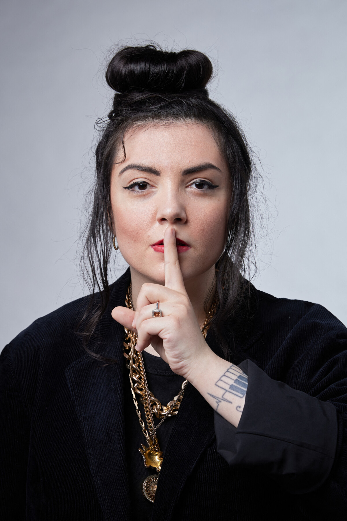 Photo : Exclusif - Hoshi - Studio - Enregistrement de l'émission "La ...