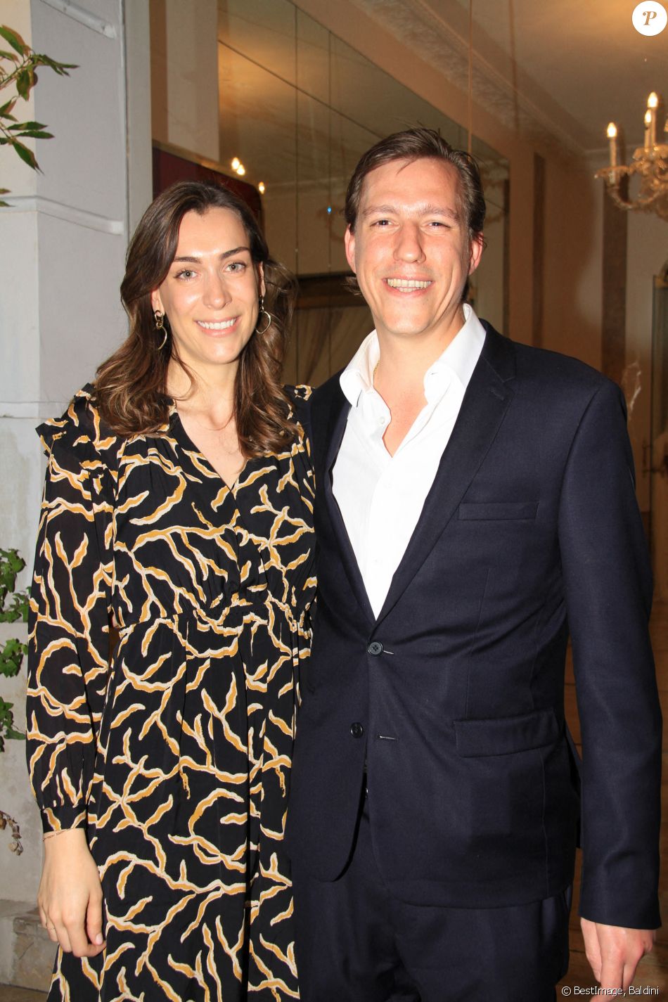 Le prince Louis de Luxembourg et sa fiancée Scarlett-Lauren Sirgue Lors ...