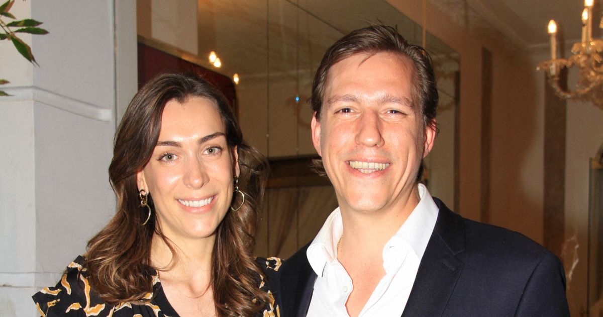Le prince Louis de Luxembourg et sa fiancée Scarlett-Lauren Sirgue Lors ...