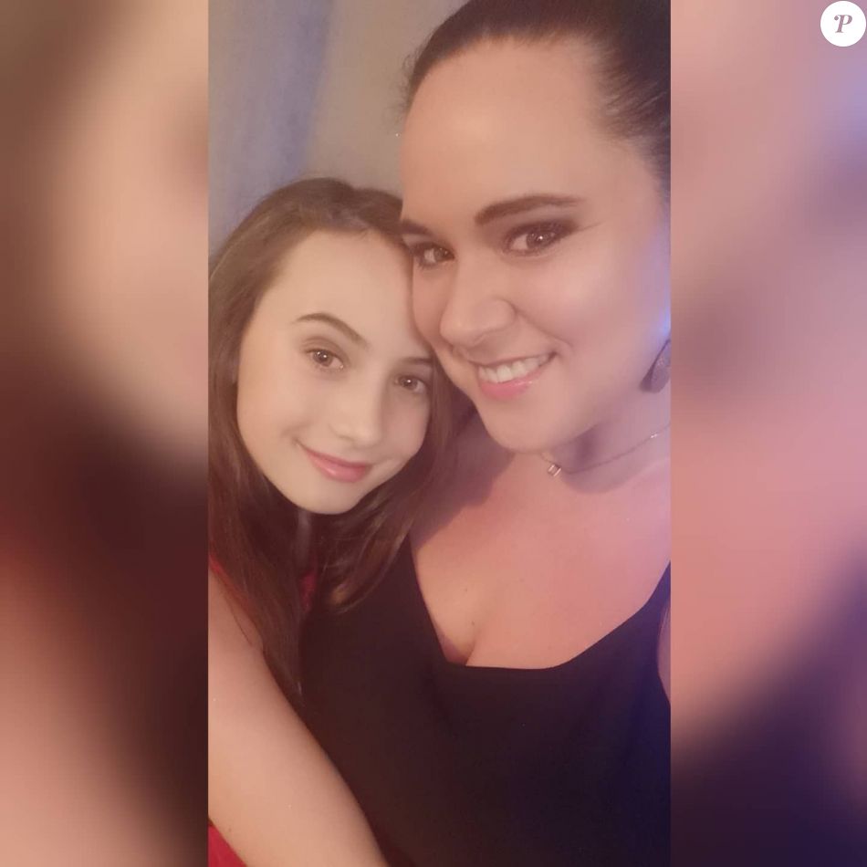 Magalie Vaé et sa fille Eléa - Purepeople