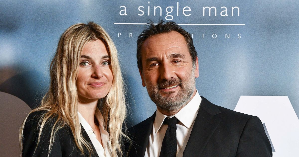 Gilles Lellouche et sa compagne Alizée Guinochet à la première du film ...