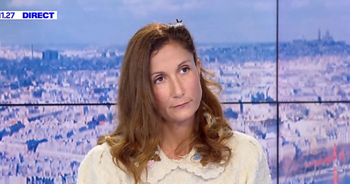 Coline Berry-Rojtman, fille de Richard Berry invitée de BFMTV dans l ...
