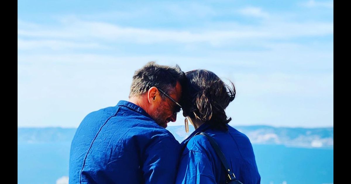 Alexandre Brasseur et sa compagne Isabelle Regourd sur Instagram. Le 5 ...