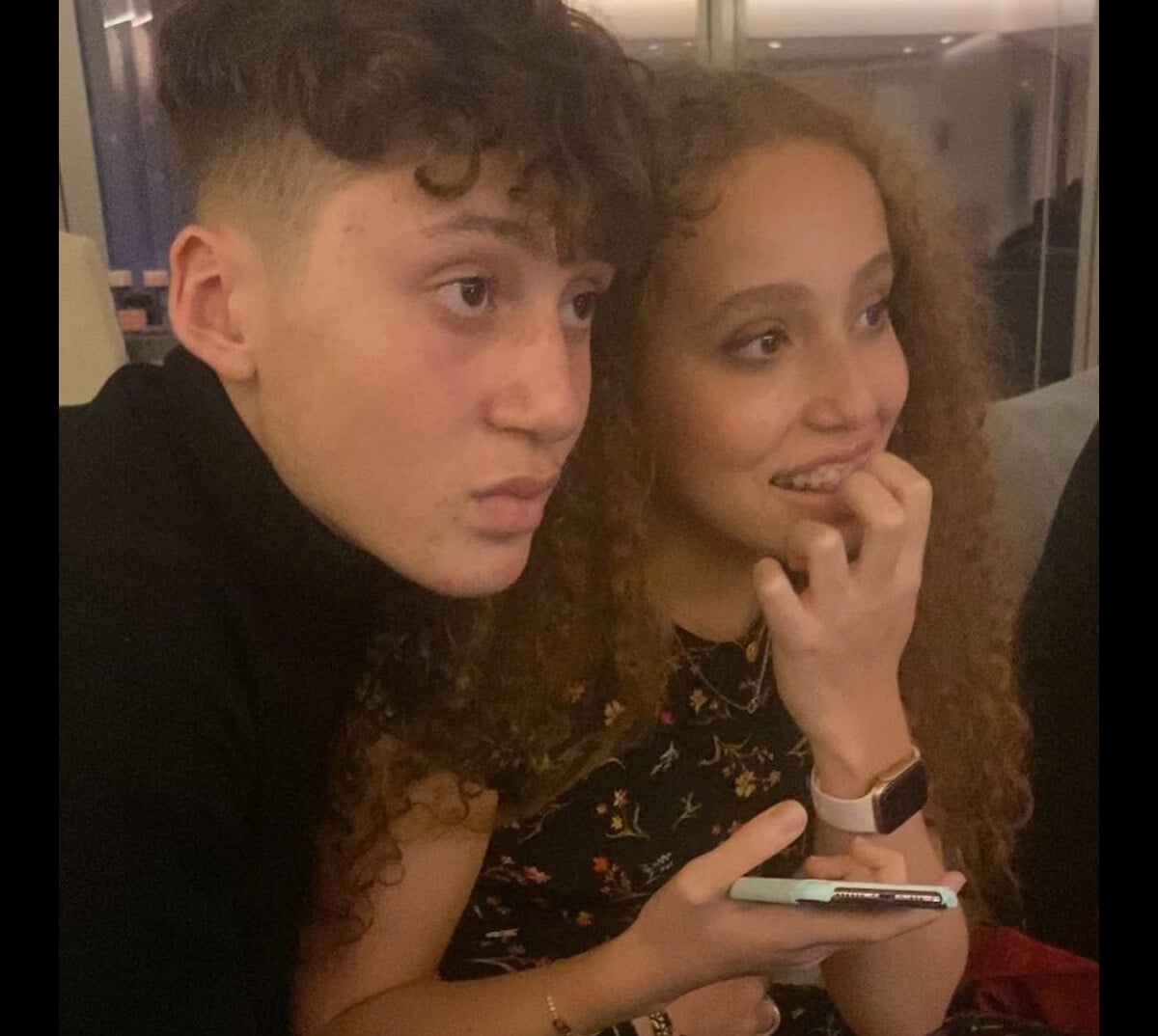 Photo : Angie et Tim Elvis, les enfants de Cathy et David Guetta ...