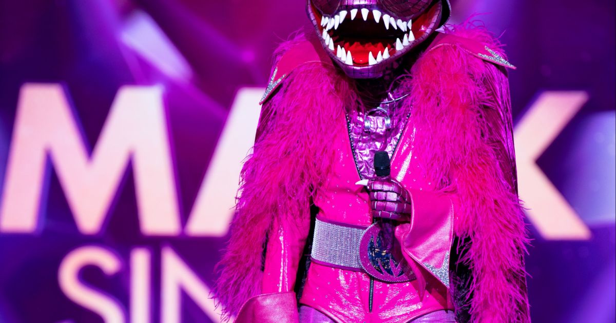 Le Crocodile, costume de Mask Singer, sur TF1 - Purepeople
