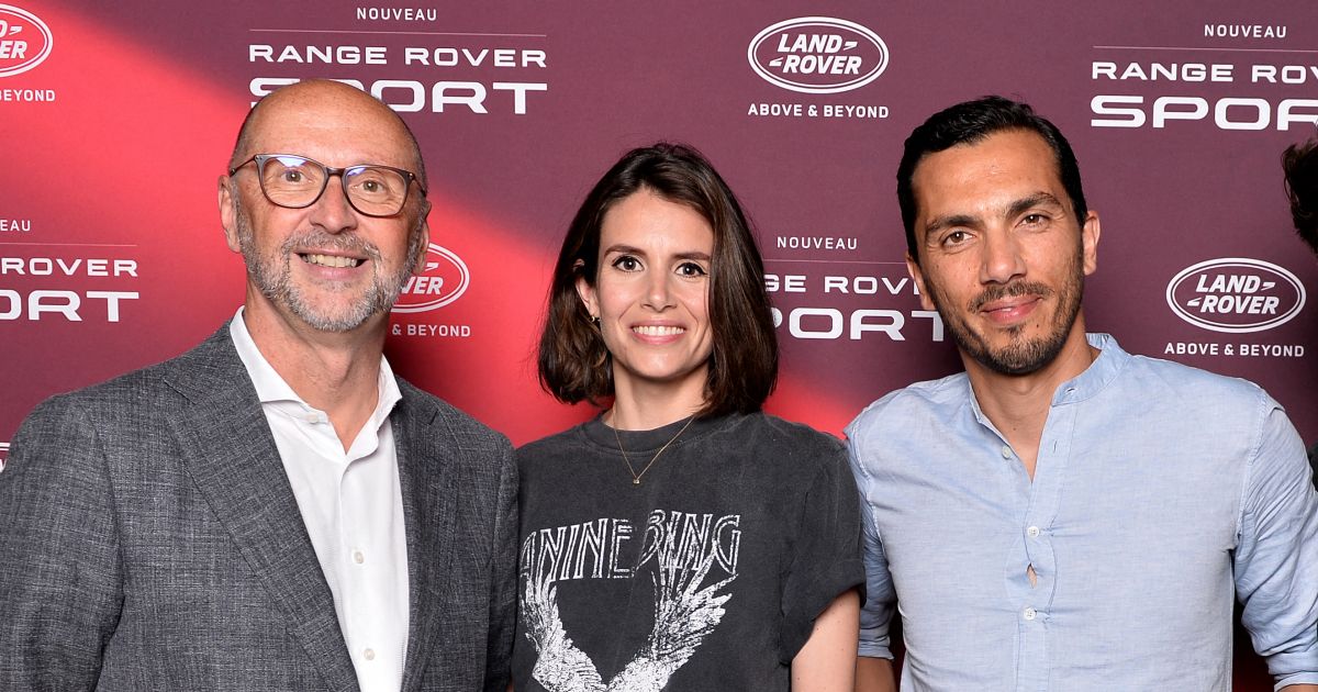 Philippe Robbrecht (PDG de Jaguar Land Rover France), Louise Monot et ...