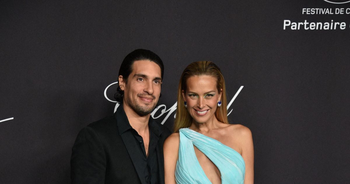Benjamin Larretche et sa compagne Petra Nemcova - Photocall de la ...
