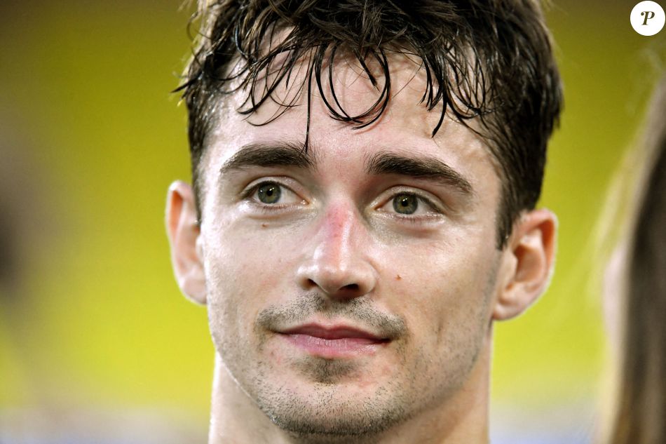 Charles Leclerc lors de la 29ème édition du World Stars Football Match ...