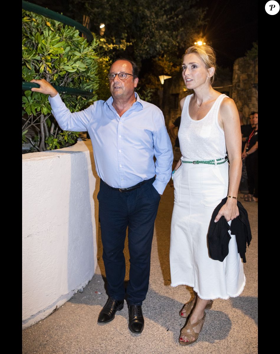 François Hollande et Julie Gayet mariés : robe blanche chic et premiers ...