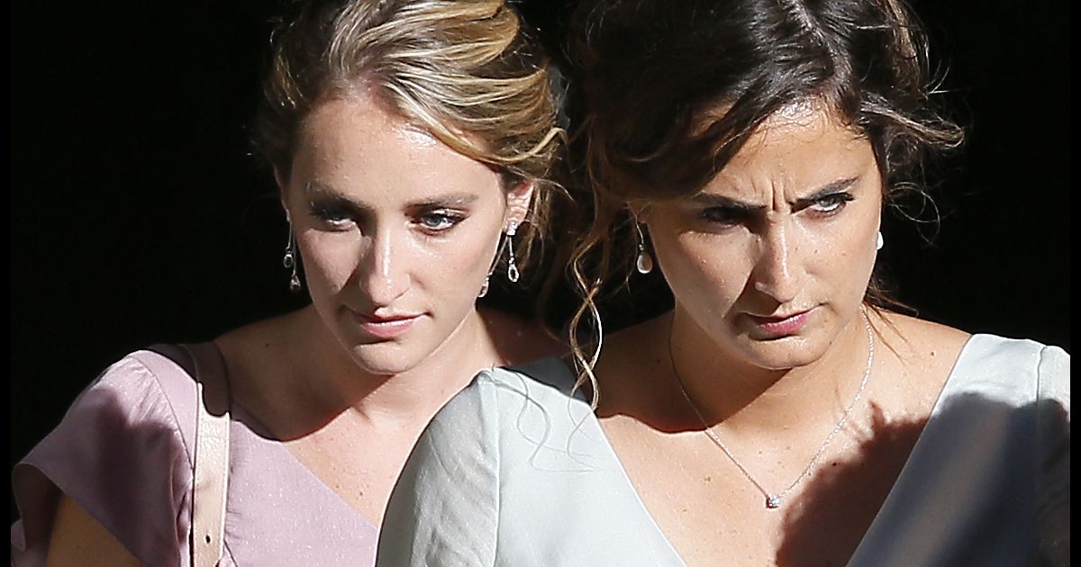 Clémence et Flora Hollande - Mariage de Thomas Hollande et de la ...