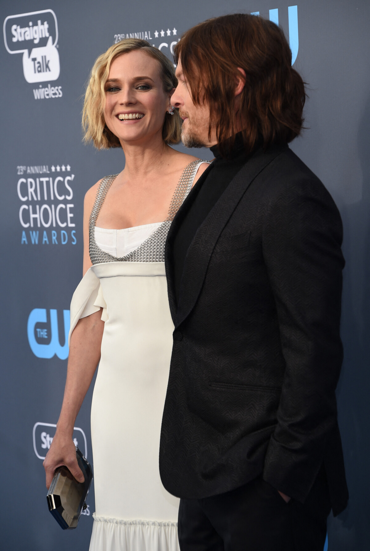 Photo : Diane Kruger et son compagnon Norman Reedus lors des "23ème ...