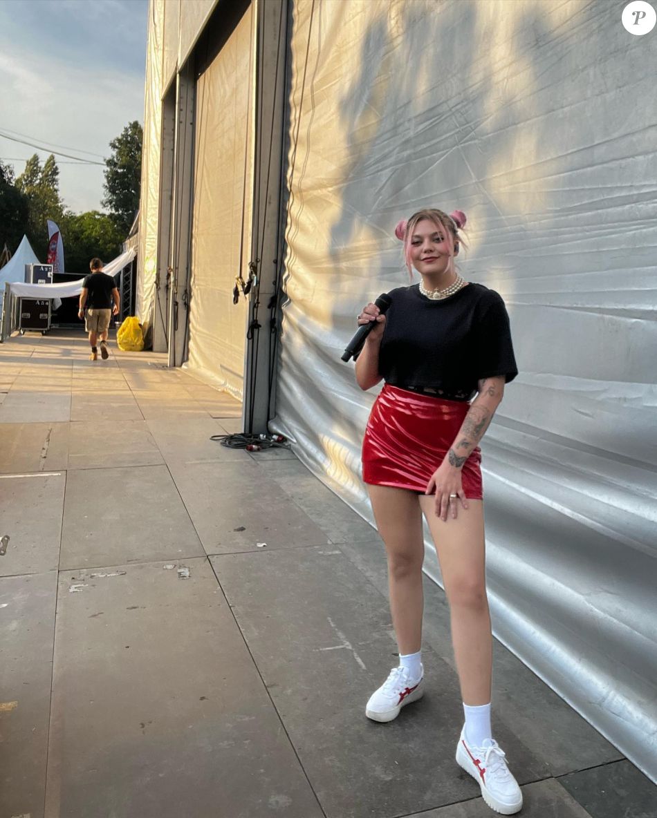 Louane sur Instagram. Le 22 juillet 2022. - Purepeople