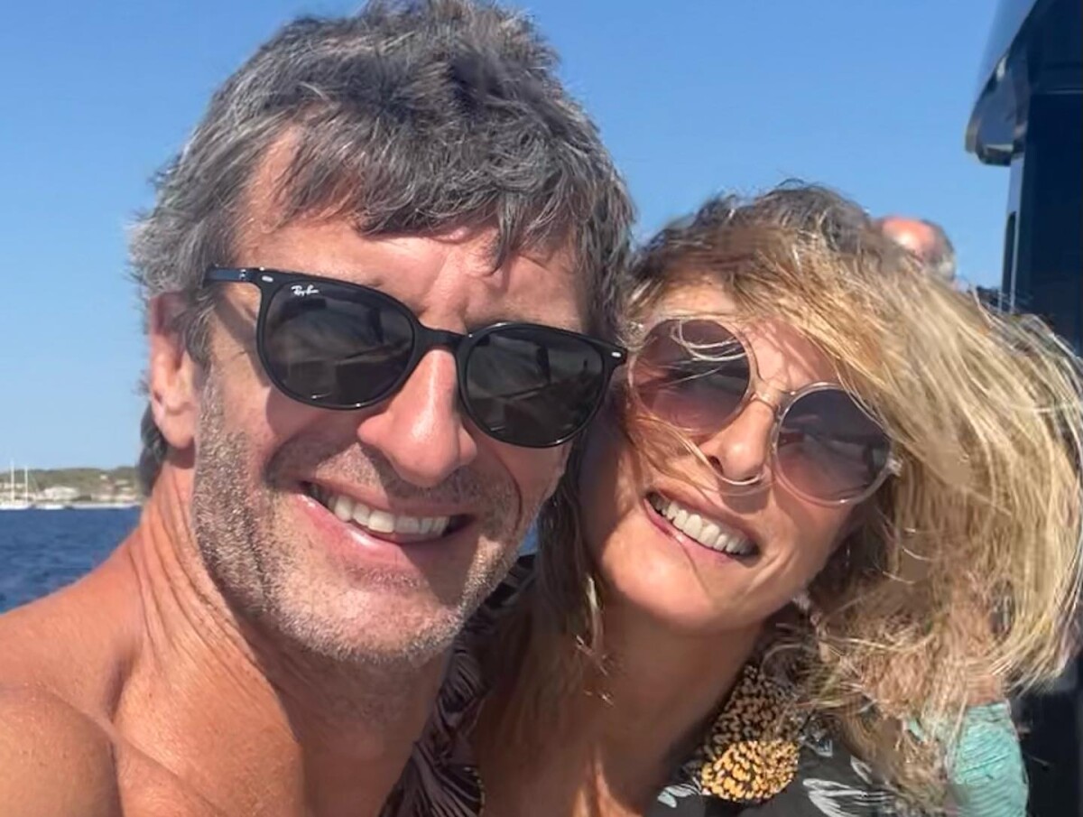 Photo : Karin Viard et son mari Manuel Herrero sur Instagram. - Purepeople