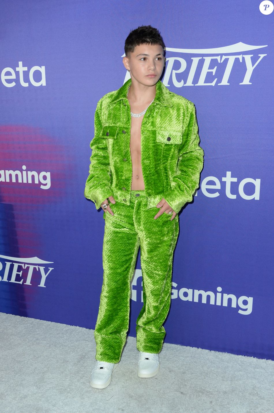 Javon Walton au photocall de la soirée Variety 2022 Power of Young ...