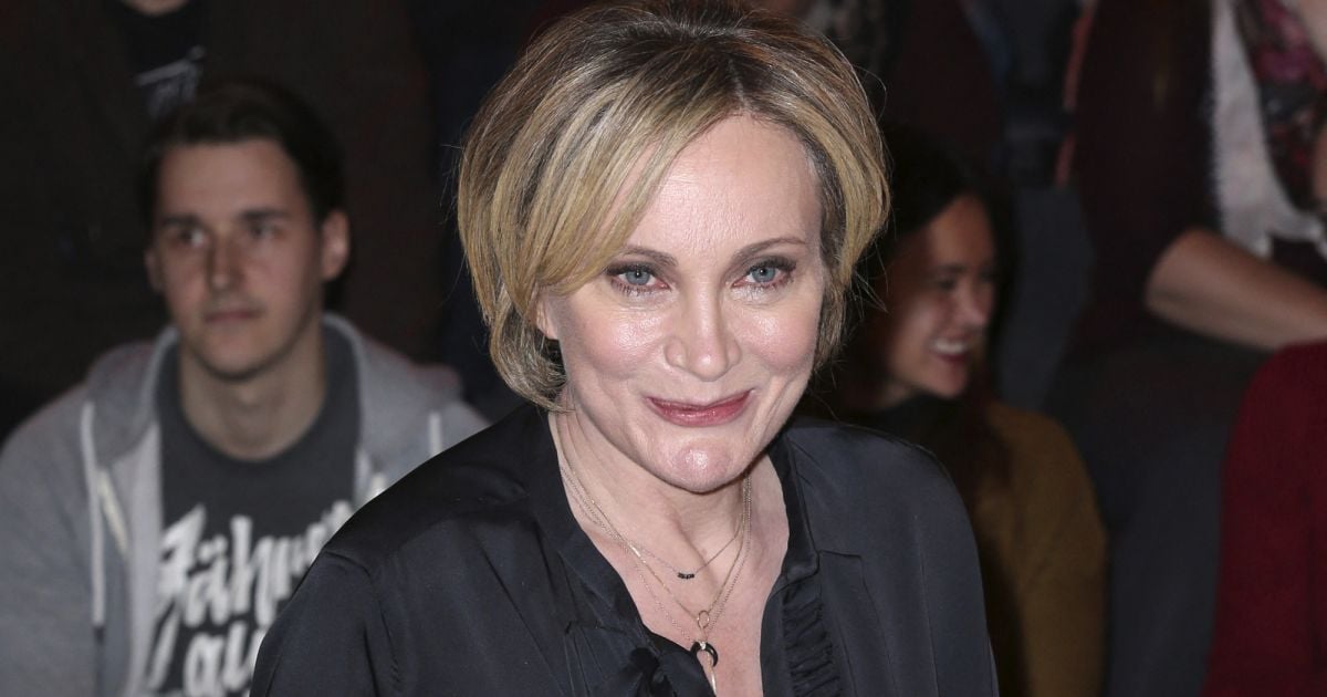 Patricia Kaas sur le plateau de l'émission TV Markus Lanz à Hambourg ...