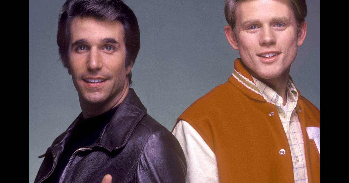 Henry Winkler et Ron Howard (Fonzie et Richie) - Purepeople