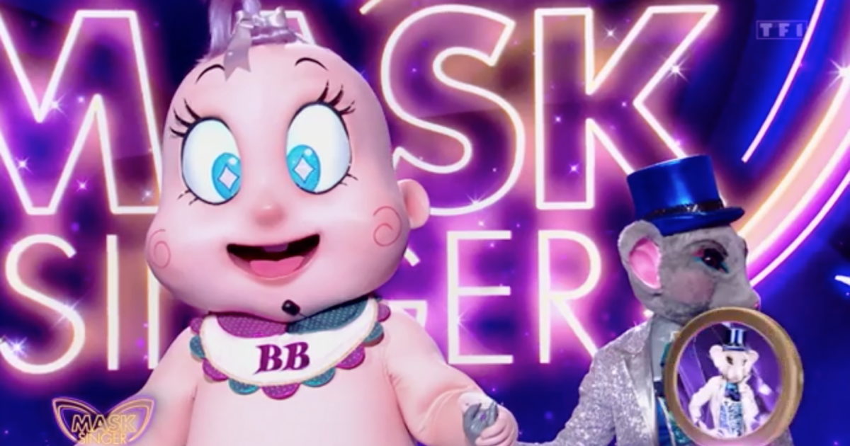Le Bébé dans Mask Singer sur TF1 - Purepeople