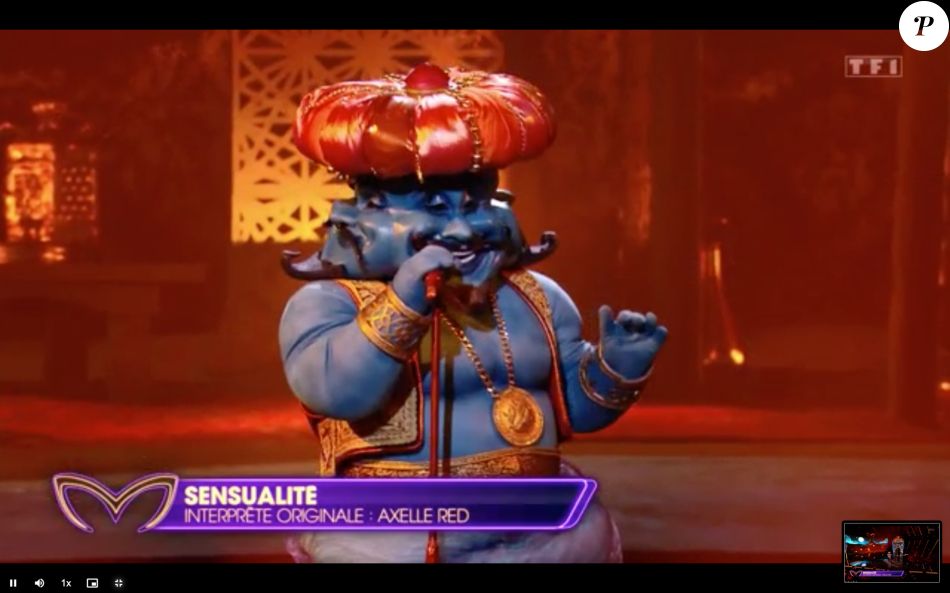Le Génie dans Mask Singer sur TF1 - Purepeople