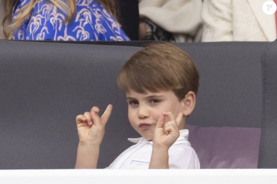 Le prince Louis de Cambridge - Jubilé de platine de la reine Elisabeth ...