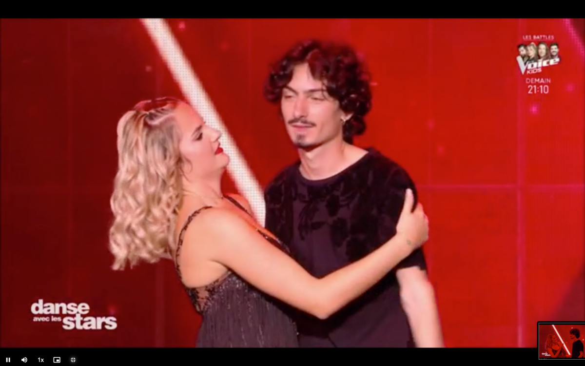 Photo : Théo Fernandez et Alizée Bois dans "Danse avec les stars ...