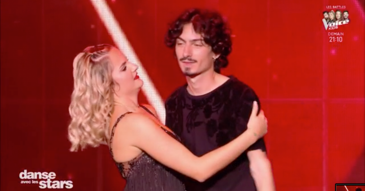 Théo Fernandez et Alizée Bois dans Danse avec les stars. - Purepeople