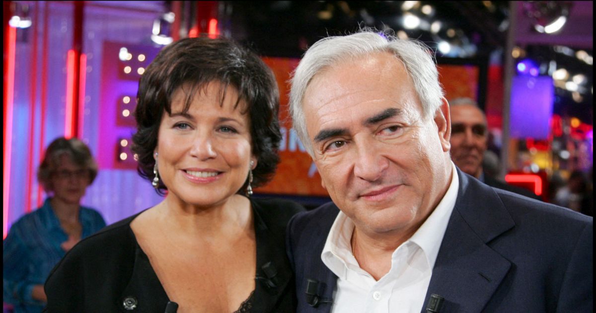 Anne Sainclair et Dominique Strauss-Kahn - Enregistrement de l'émission ...