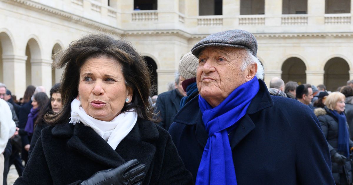 Anne Sinclair et Pierre Nora - Cérémonie d'hommage national à Jean ...