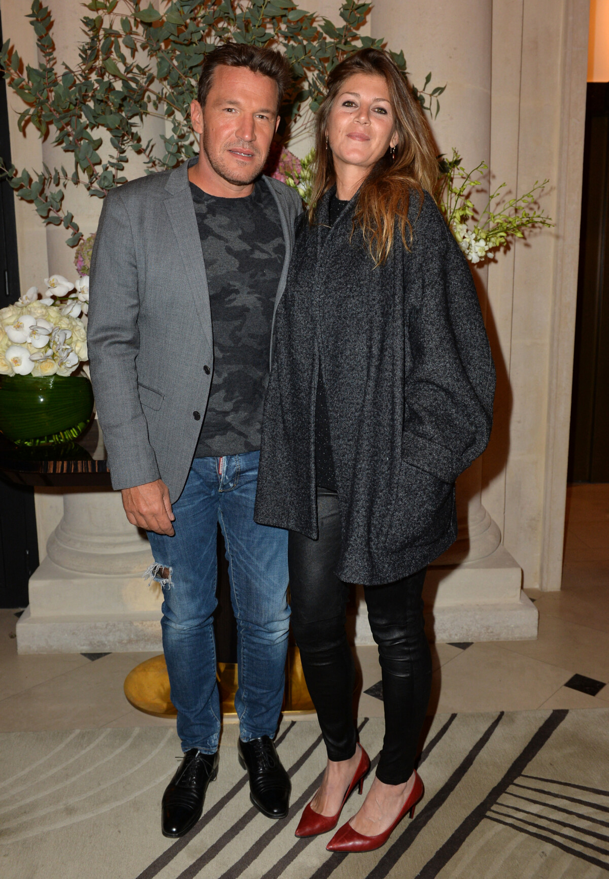 Photo : Benjamin Castaldi et sa femme Aurore Aleman - Inauguration du ...