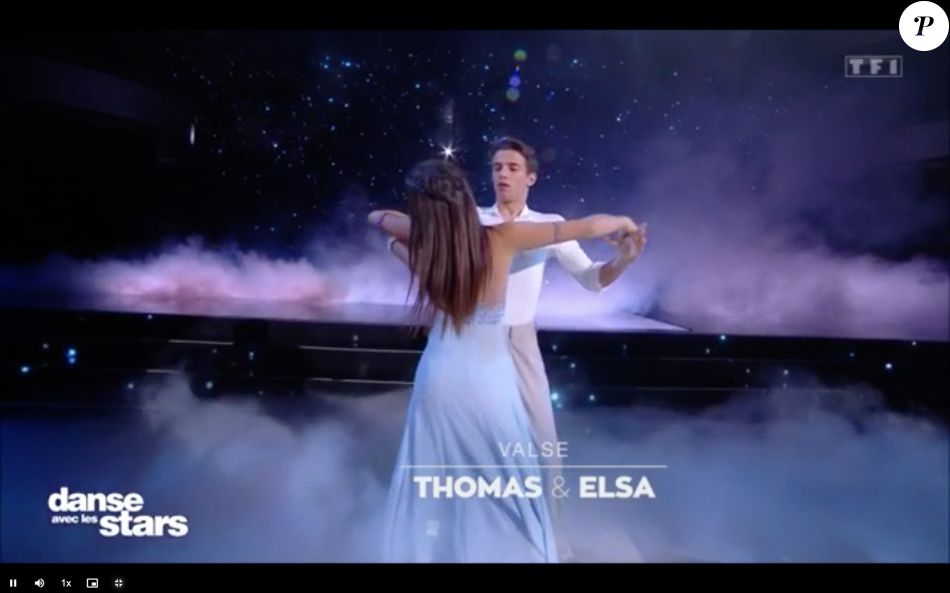 Thomas Da Costa et Elsa Bois dan DALS - Purepeople
