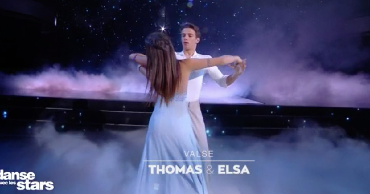 Thomas Da Costa et Elsa Bois dan DALS - Purepeople