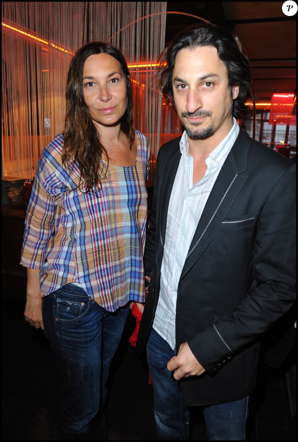 Zazie et Philippe Paradis le 10 mai 2010 à Paris. - Purepeople