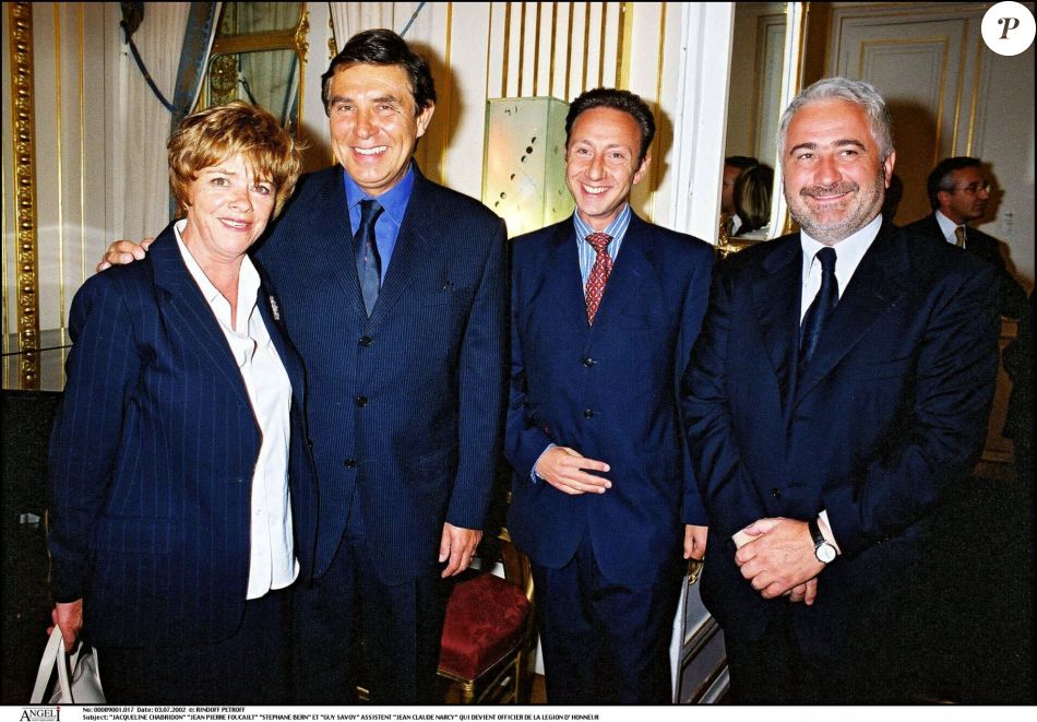 Jacqueline Chabridon, Jean-Pierre Foucault, Stéphane Bern et Guy Savoy ...
