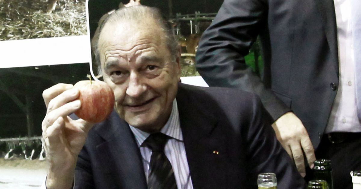Archives - Jacques Chirac au Salon de l'Agriculture à Paris. Le 4 mars ...