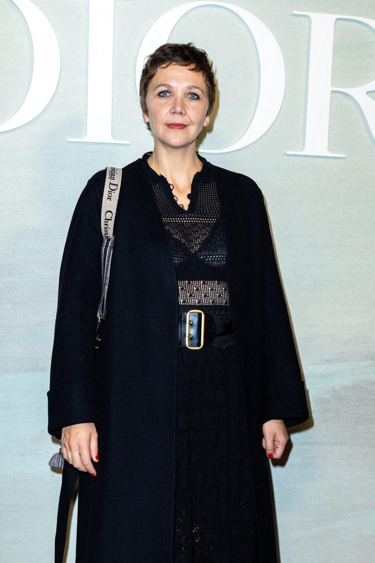 Photo : Maggie Gyllenhaal - Photocall du défilé Dior Collection Femme ...