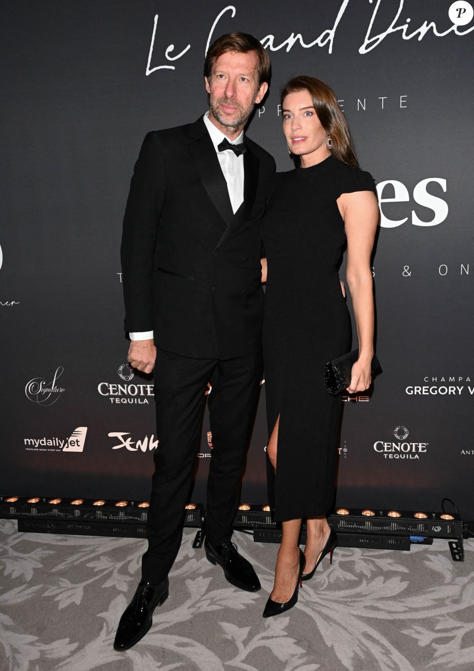 Dominique Busso et sa femme - Soirée du Grand Dîner Trophée Forbes au ...