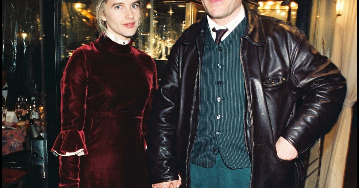 Tchéky Karyo et Isabelle Pasco en 1996 lors de la soirée des Molière ...