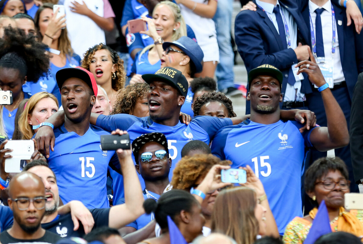 Photo : Florentin Pogba et Mathias Pogba (Frère de Paul Pogba) lors du ...